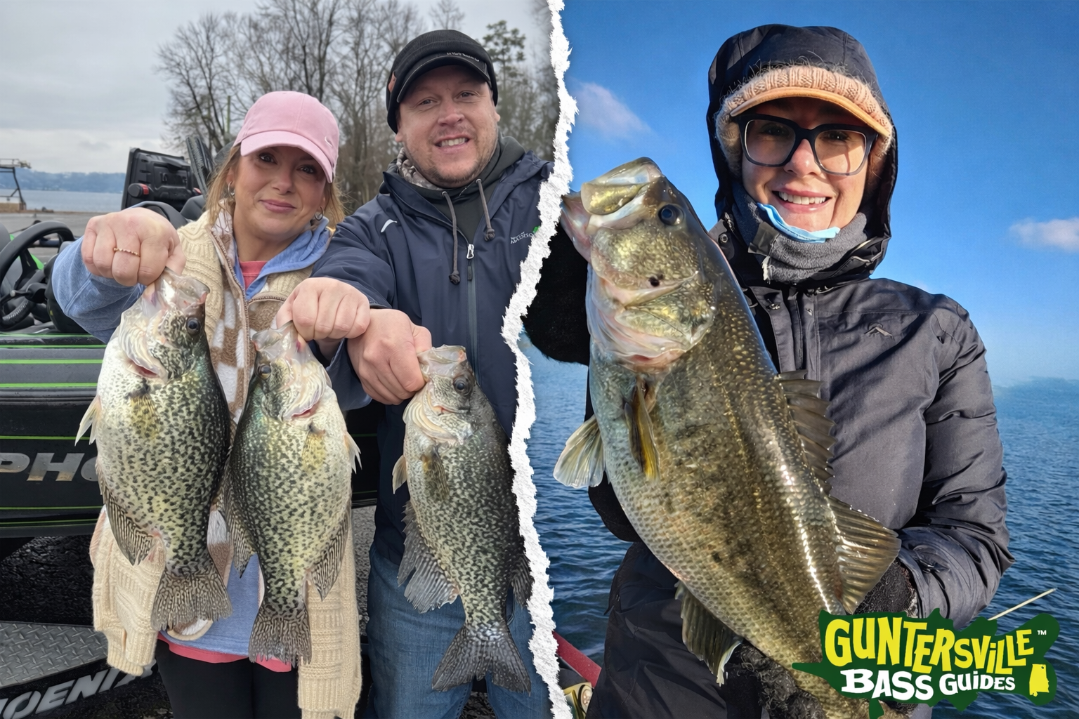 New Year Lake Guntersville Fishing Report | Bass and Crappie ...